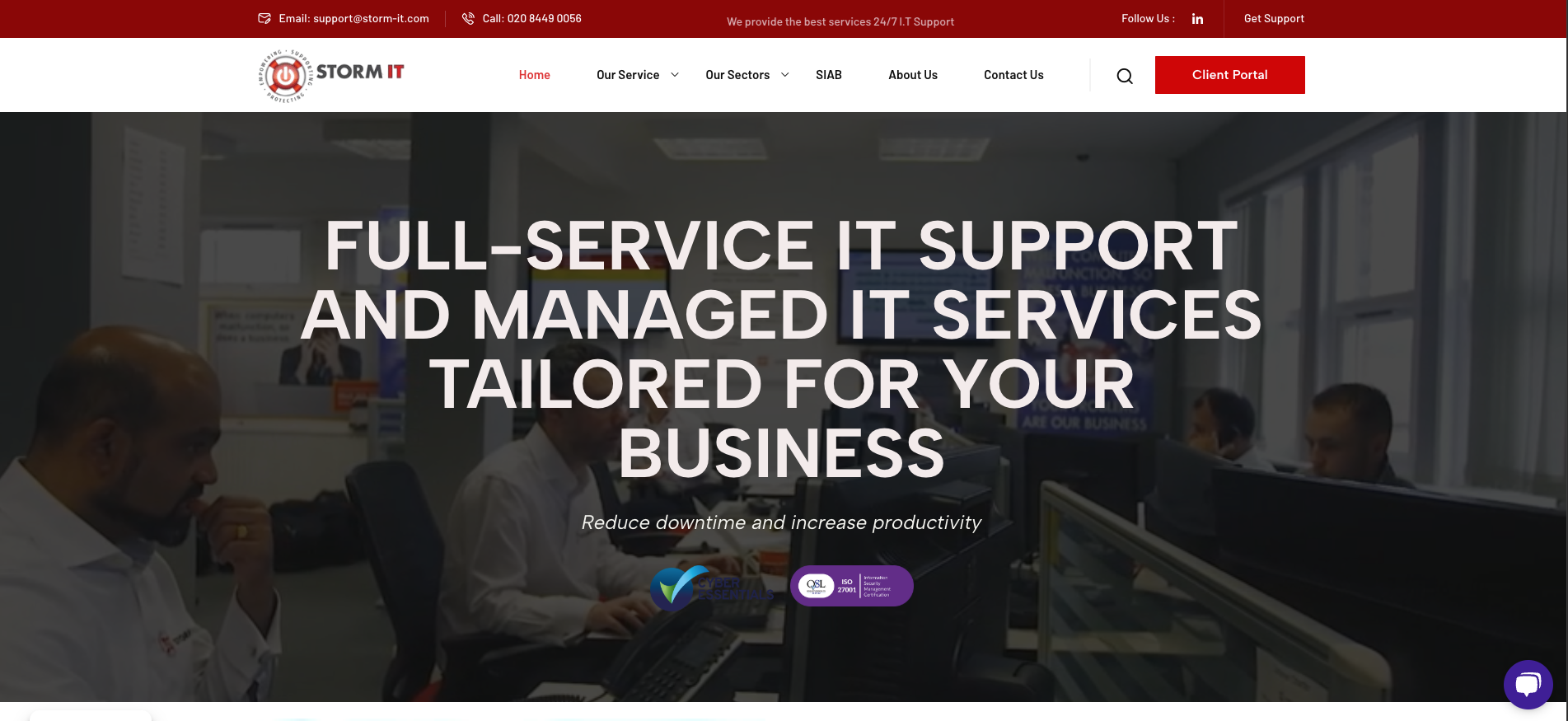 Contact - IT Support London | Managed Service Provider (MSP) in Barnet